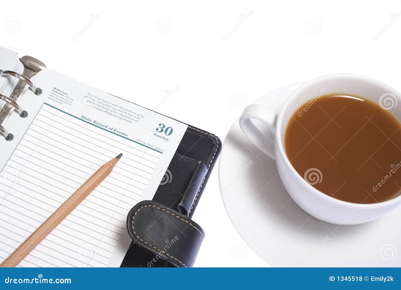Writing Utensils on White Background Stock Photo - Image of life ...