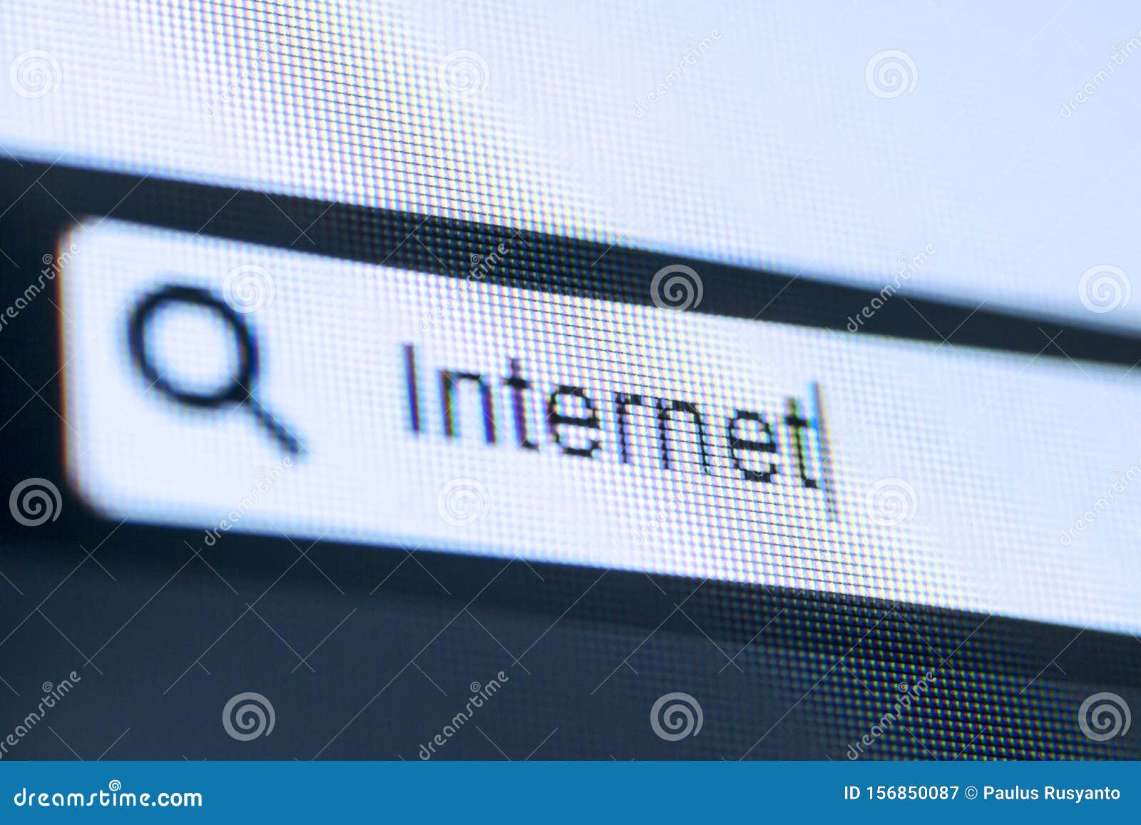 Written Internet Word on the Browser Tab Stock Image - Image of desktop ...
