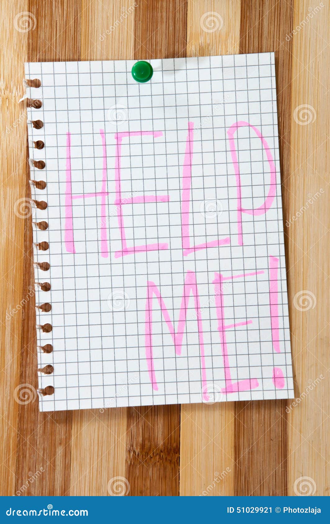 Written Message Help Me on the Wooden Board As Background Stock Image ...