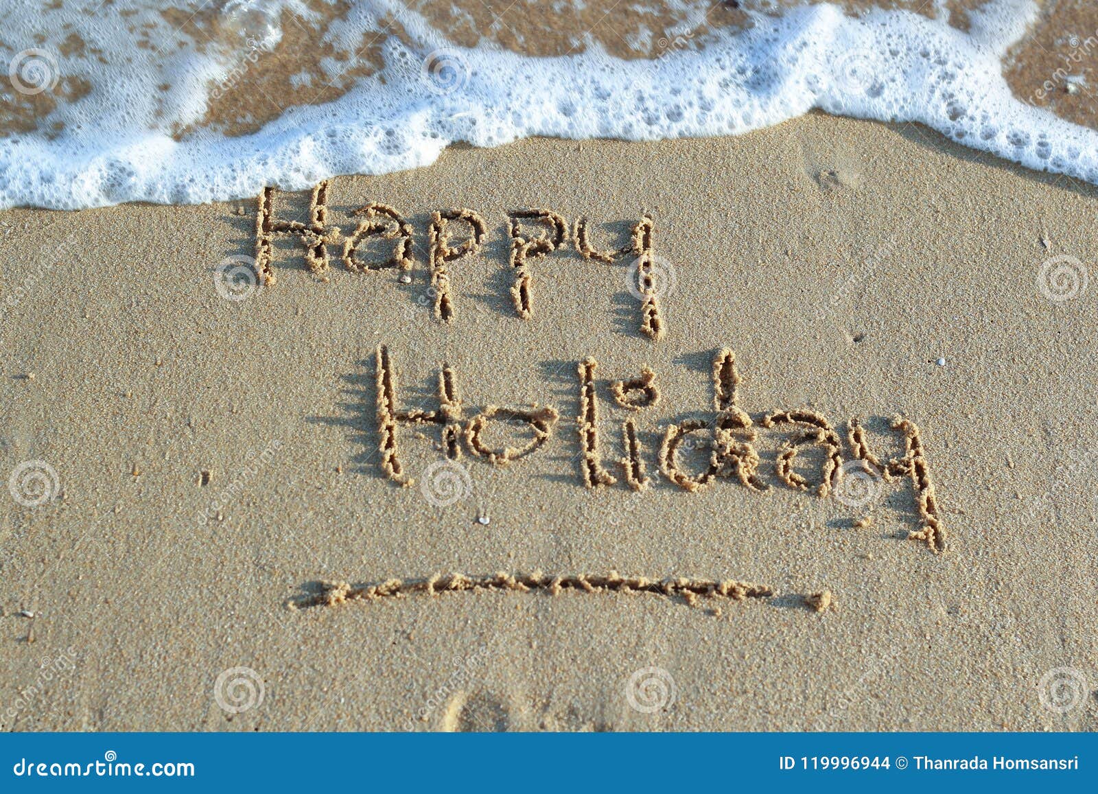 Written in Sand at the Beach Stock Photo - Image of vacation, message ...