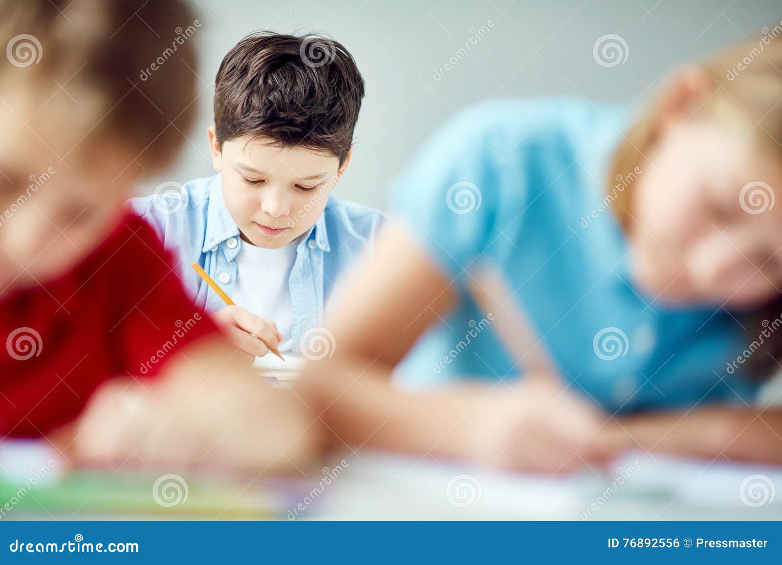 Written task stock photo. Image of schoolwork, school - 76892556