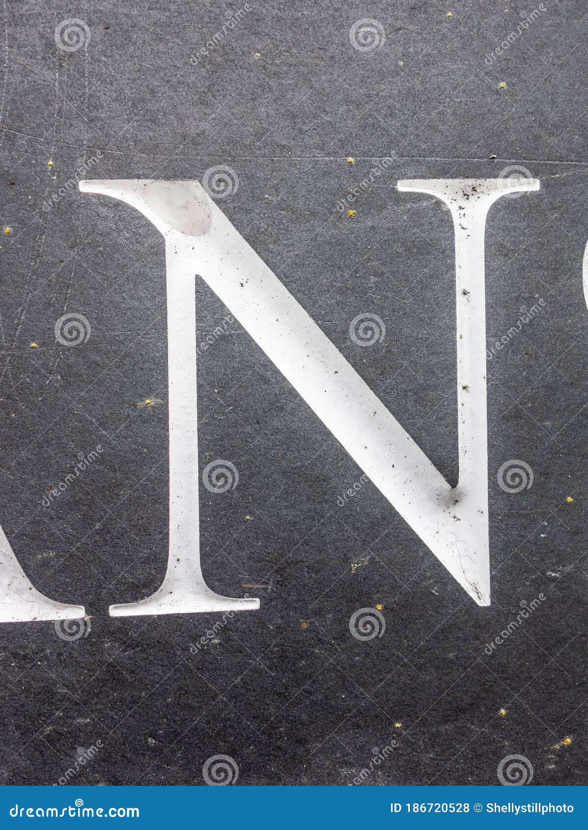Written Wording in Distressed State Typography Found Letter B Stock ...