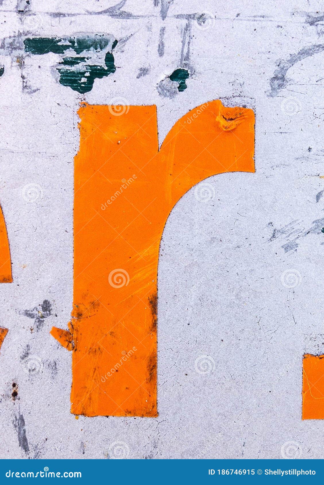 Written Wording in Distressed State Typography Found Letter R Stock ...