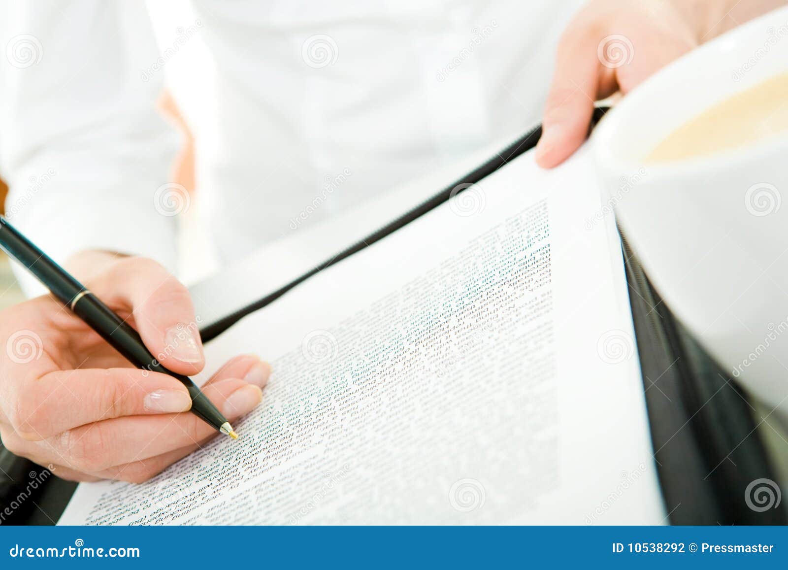 Written work stock photo. Image of financial, business - 10538292