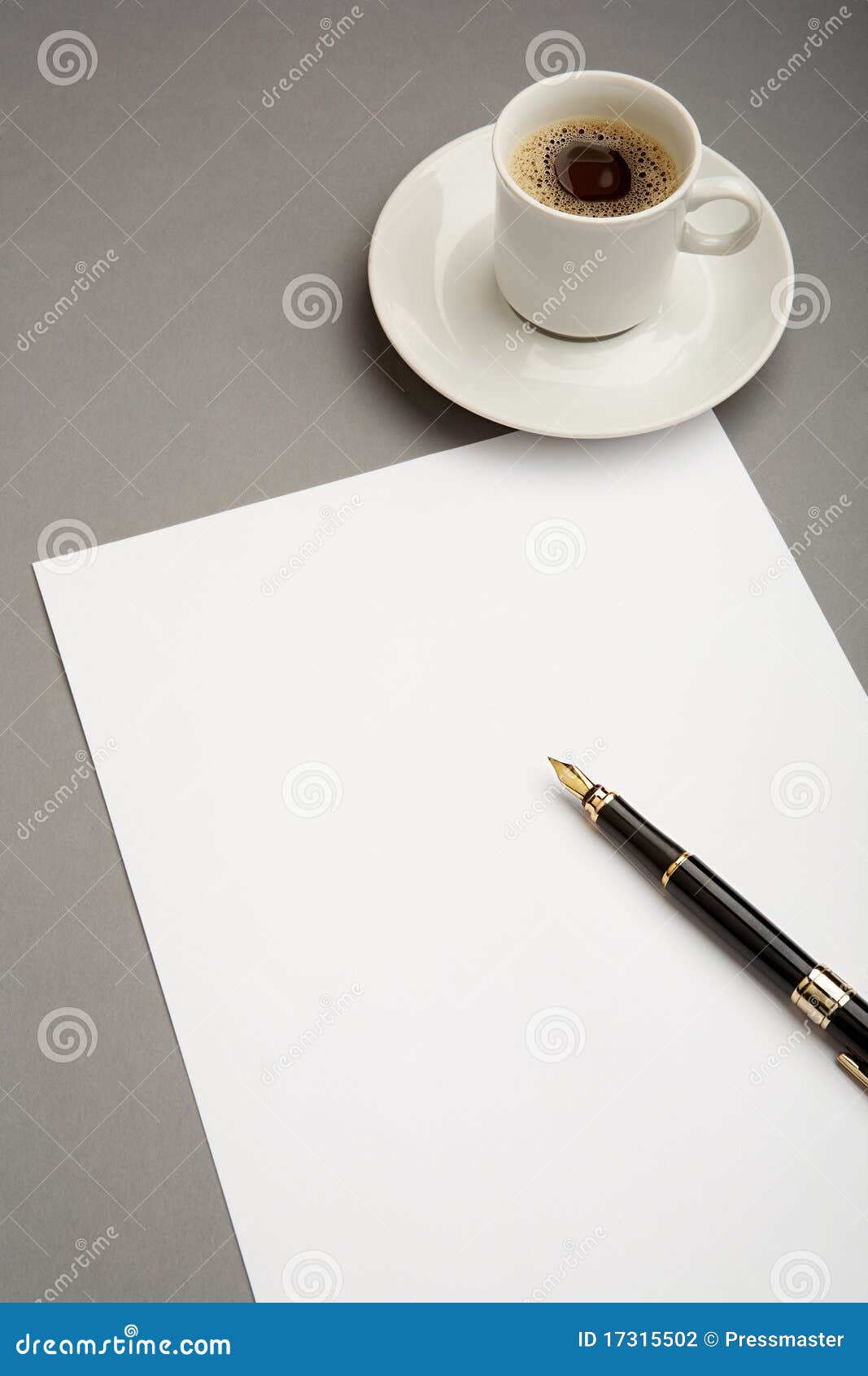 Written work stock photo. Image of page, ballpoint, financial - 17315502