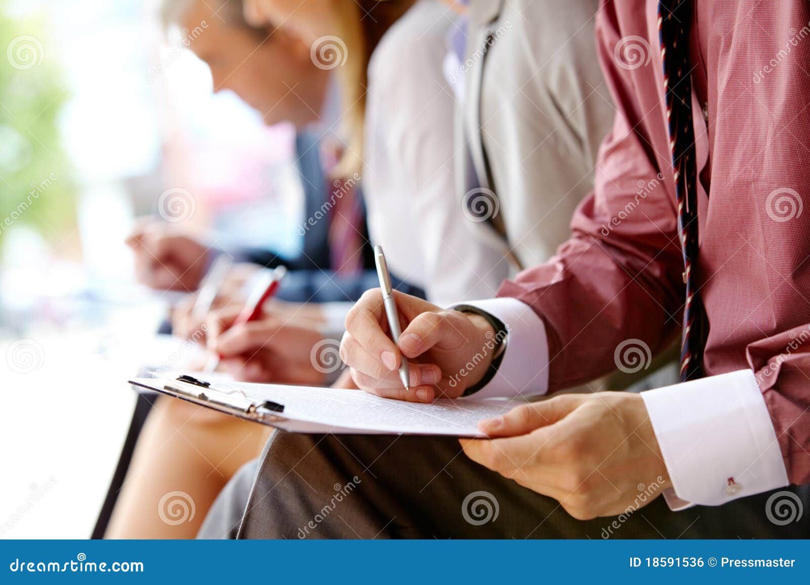 Written work stock photo. Image of employment, pointing - 18591536