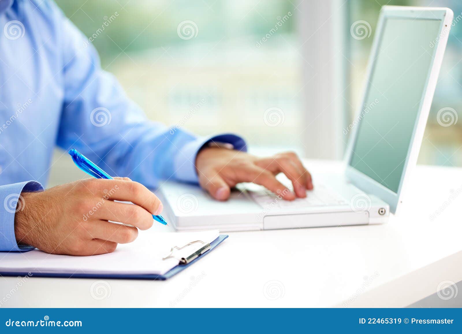 Written work stock image. Image of focus, keyboard, holding - 22465319