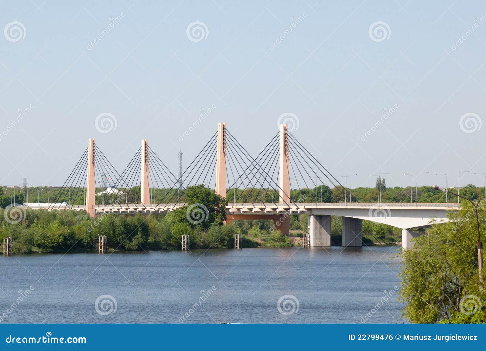 Wroclaw Millenium Bridge stock photo. Image of polska - 22799476