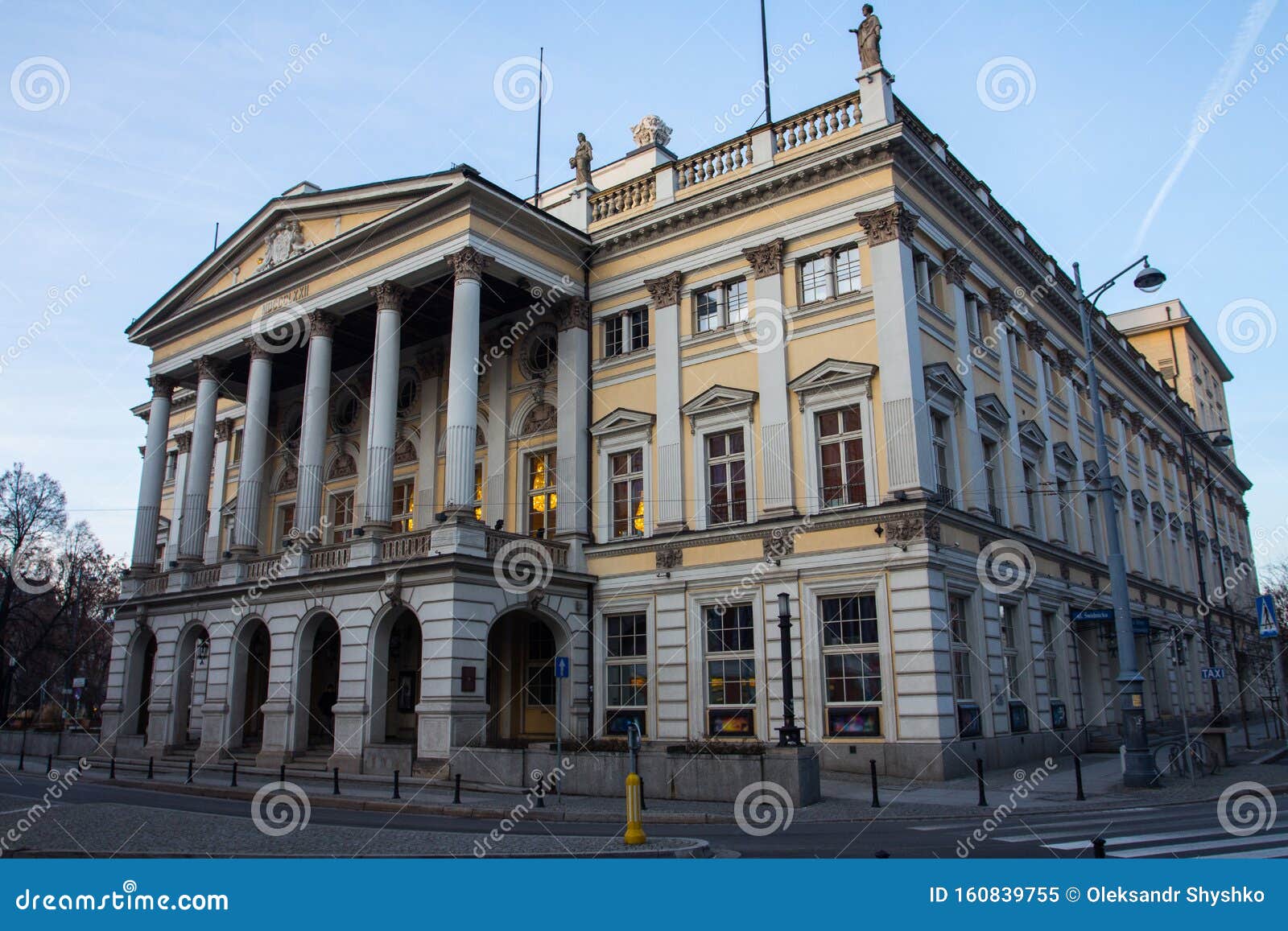 Wroclaw Opera House in Old Town of Wroclaw. Poland Stock Image - Image ...