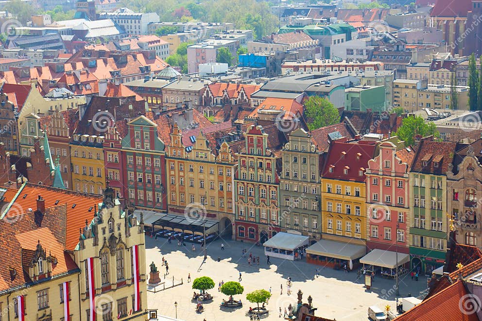Wroclaw, Poland stock image. Image of color, building - 26643927