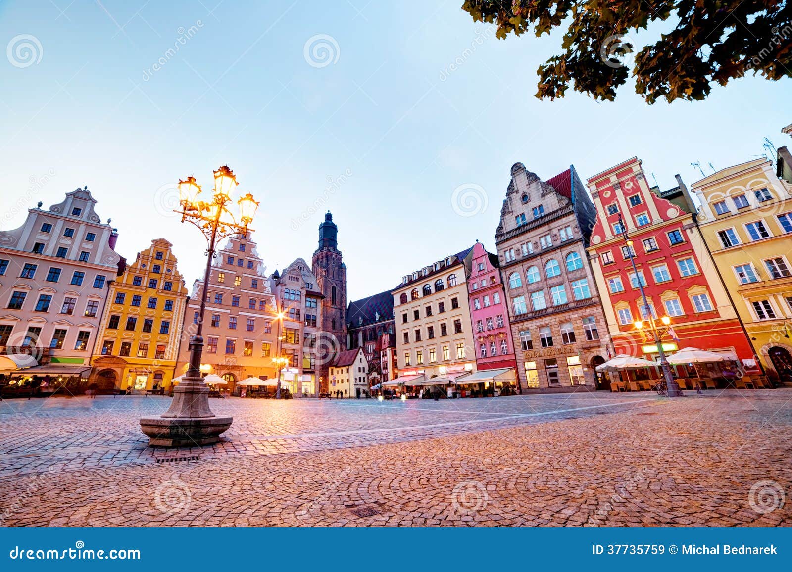 Wroclaw, Poland. the Market Square Stock Image - Image of market ...