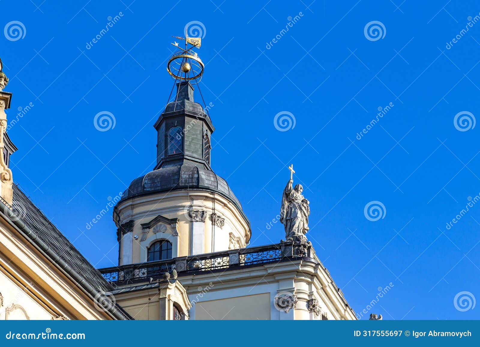 Spire of the Mathematical Tower of the University of Wroclaw, Poland ... Spire of the Mathematical Tower of the University of Wroclaw, Poland ...