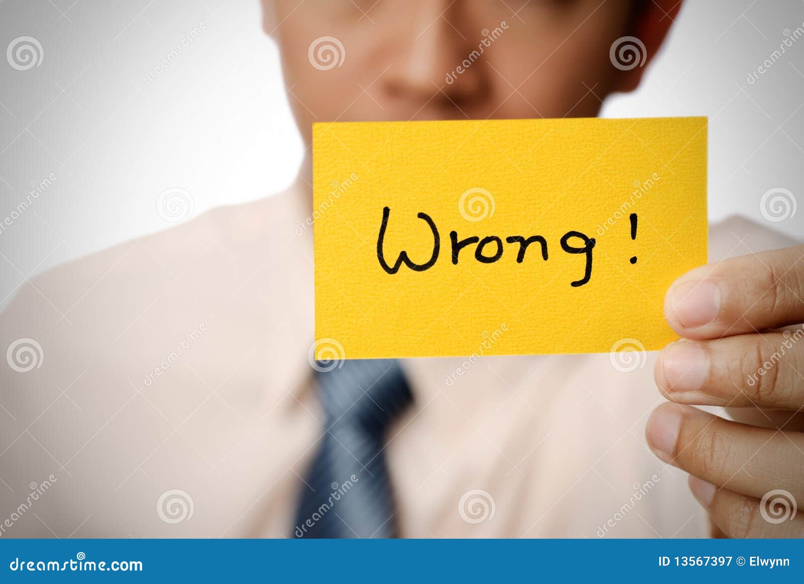 Wrong stock image. Image of entrepreneur, amiss, closeup - 13567397
