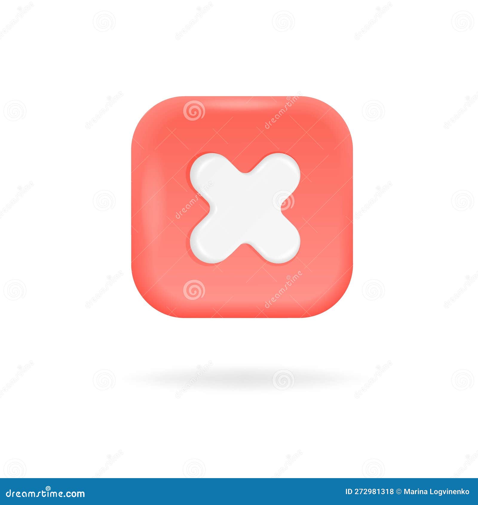 Wrong Checkmark Box, Disapprove Or Wrong Choice Concept. For Website ...