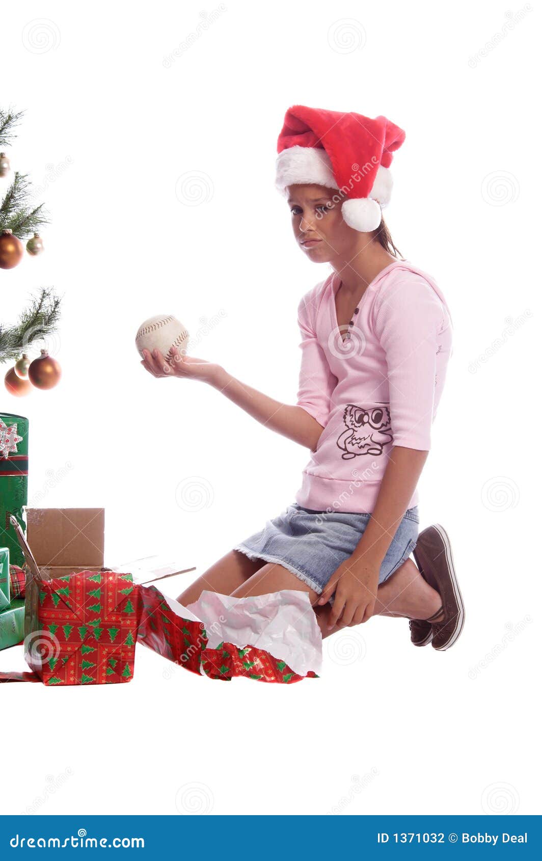 Wrong Christmas Gift stock photo. Image of gift, teen - 1371032