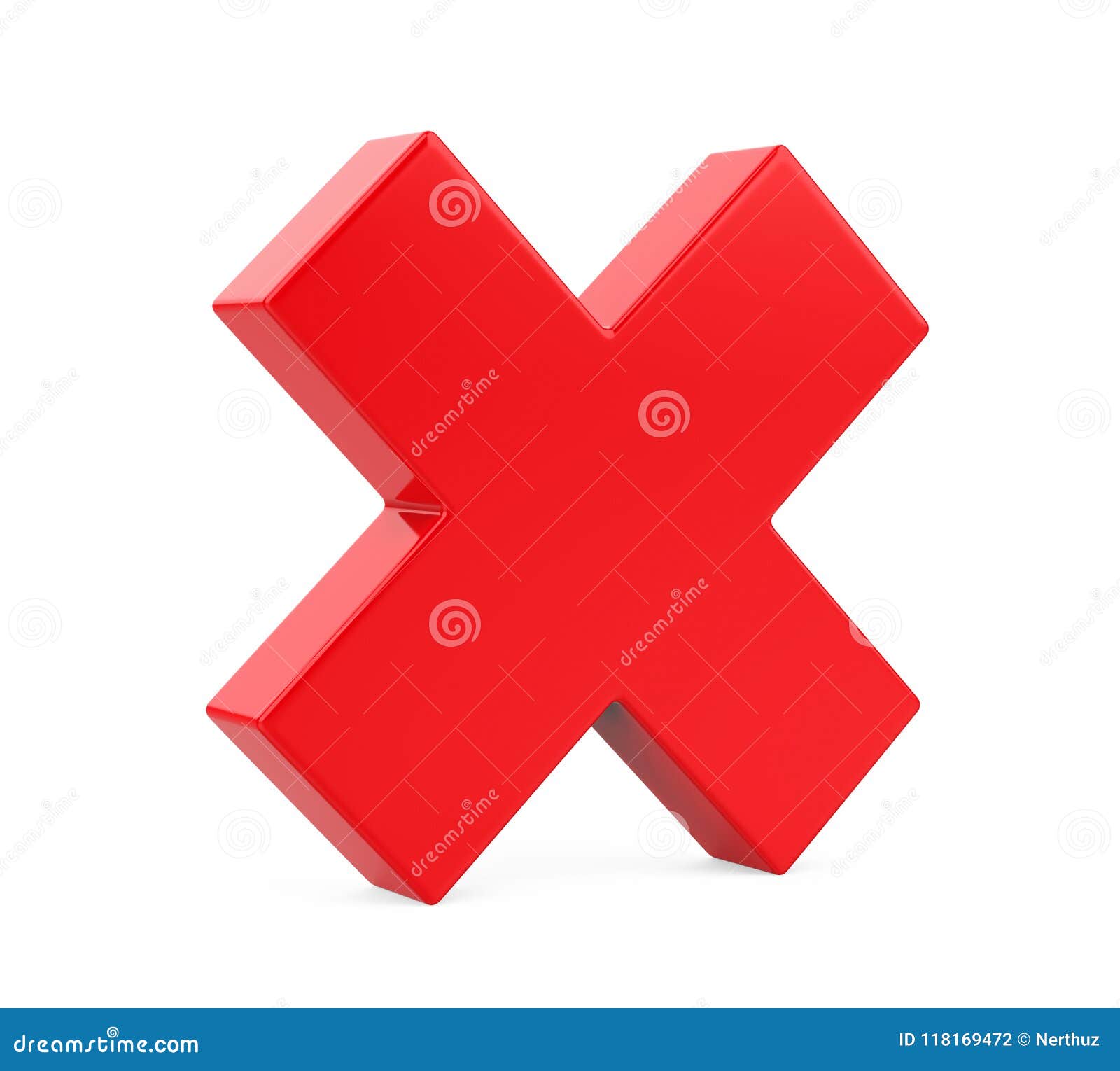 Incorrect Cross Clip Art