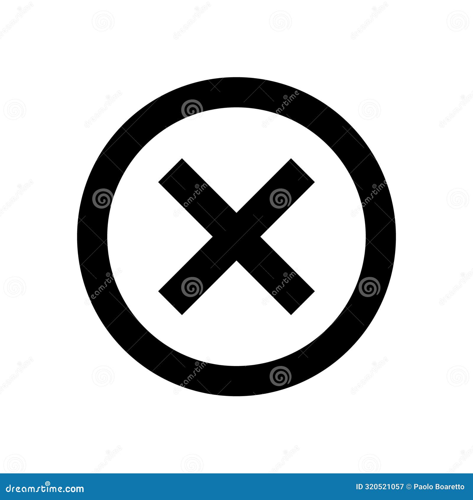 Wrong Mark Icon. Wrong Mark Vector for Right or Wrong Decision Isolated ...