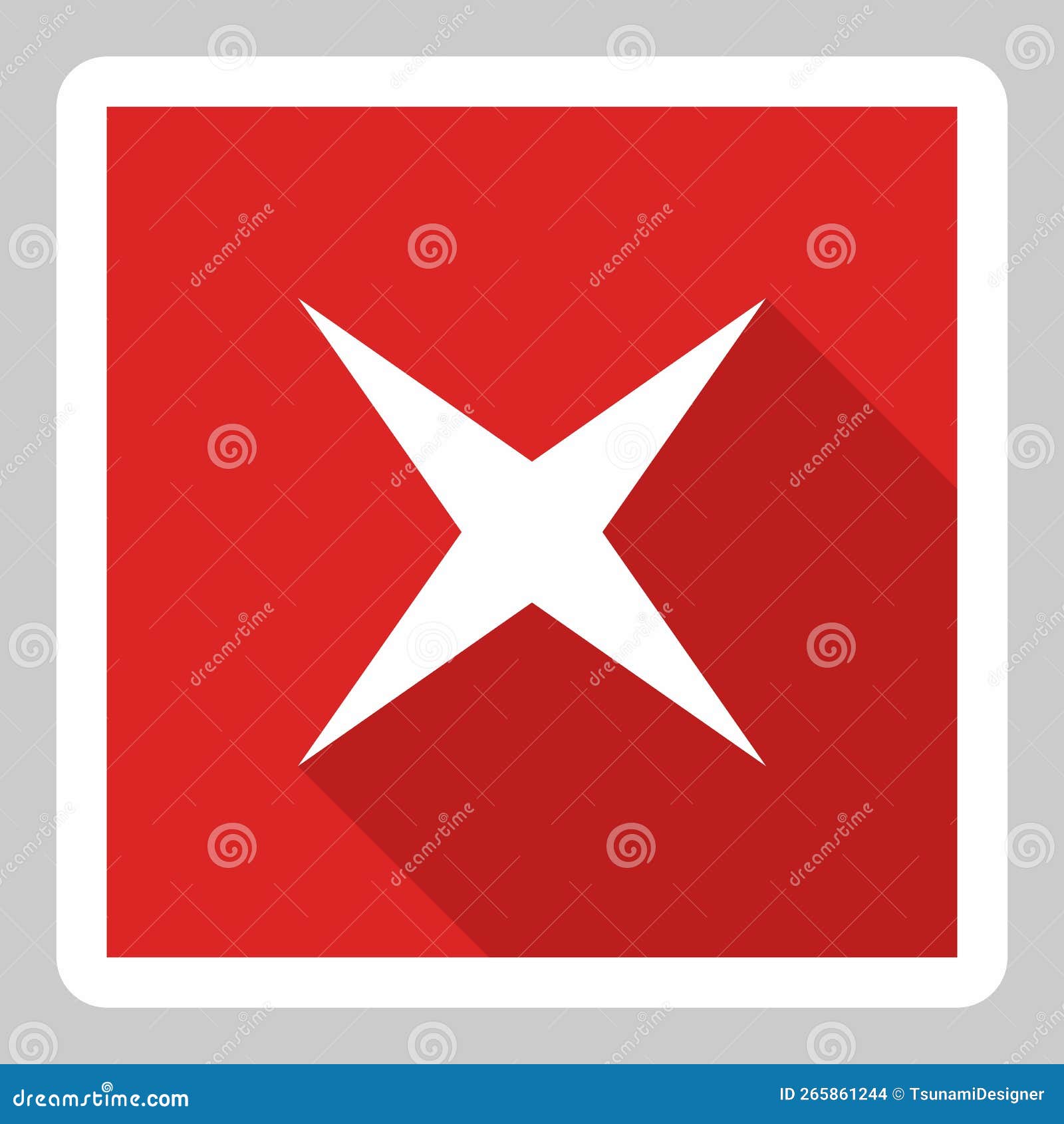 Wrong Marks, Cross Marks, Rejected, Disapproved, No, False, Not Ok ...