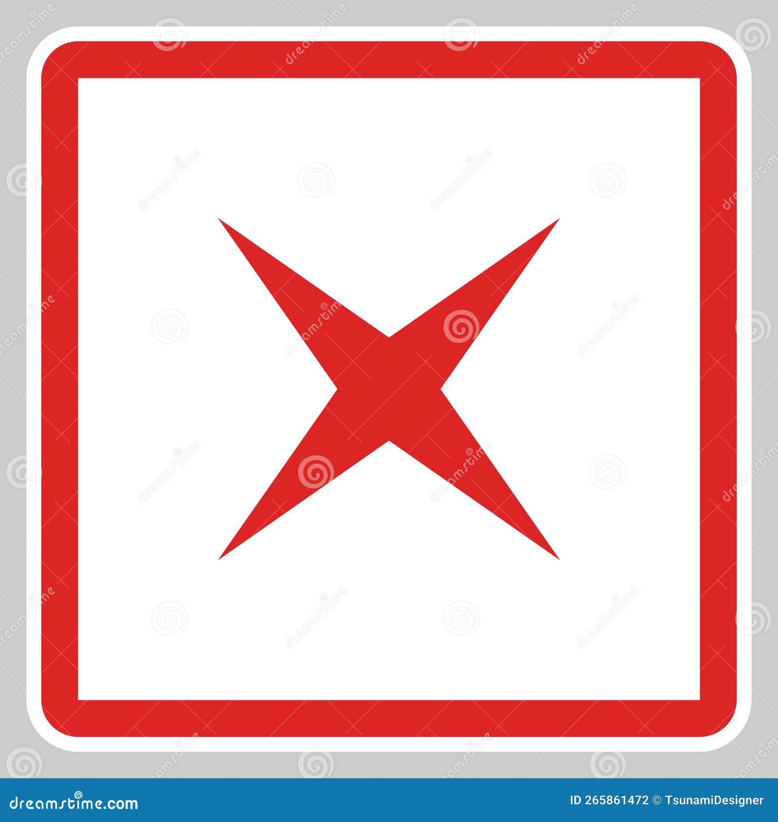 Wrong Marks, Cross Marks, Rejected, Disapproved, No, False, Not Ok ...