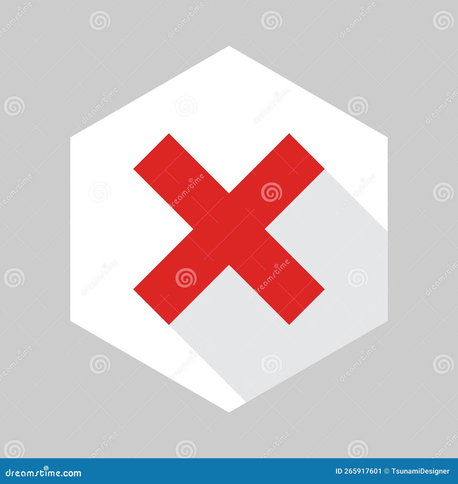 Wrong Marks, Cross Marks, Rejected, Disapproved, No, False, Not Ok ...