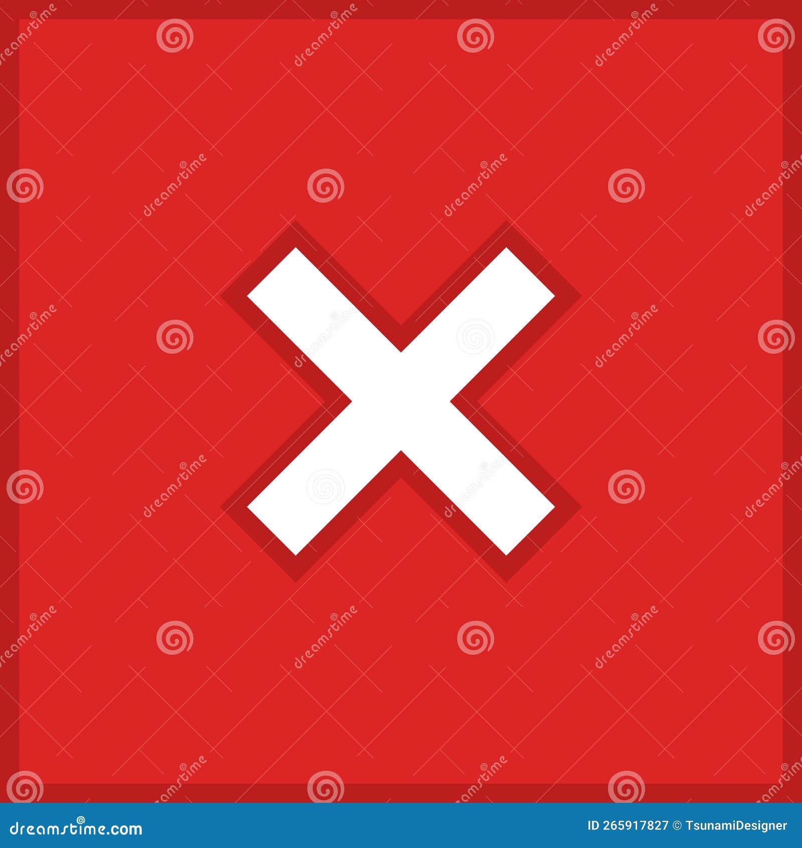 Wrong Marks, Cross Marks, Rejected, Disapproved, No, False, Not Ok ...