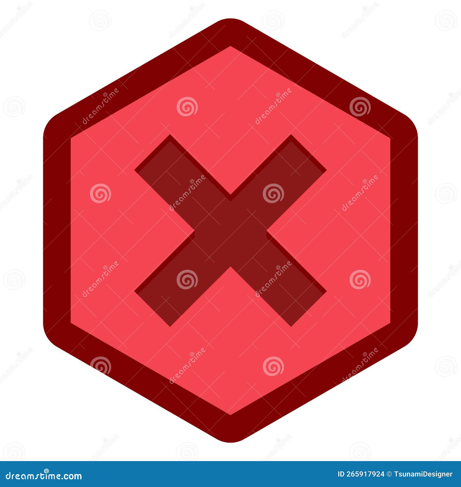 Wrong Marks, Cross Marks, Rejected, Disapproved, No, False, Not Ok ...