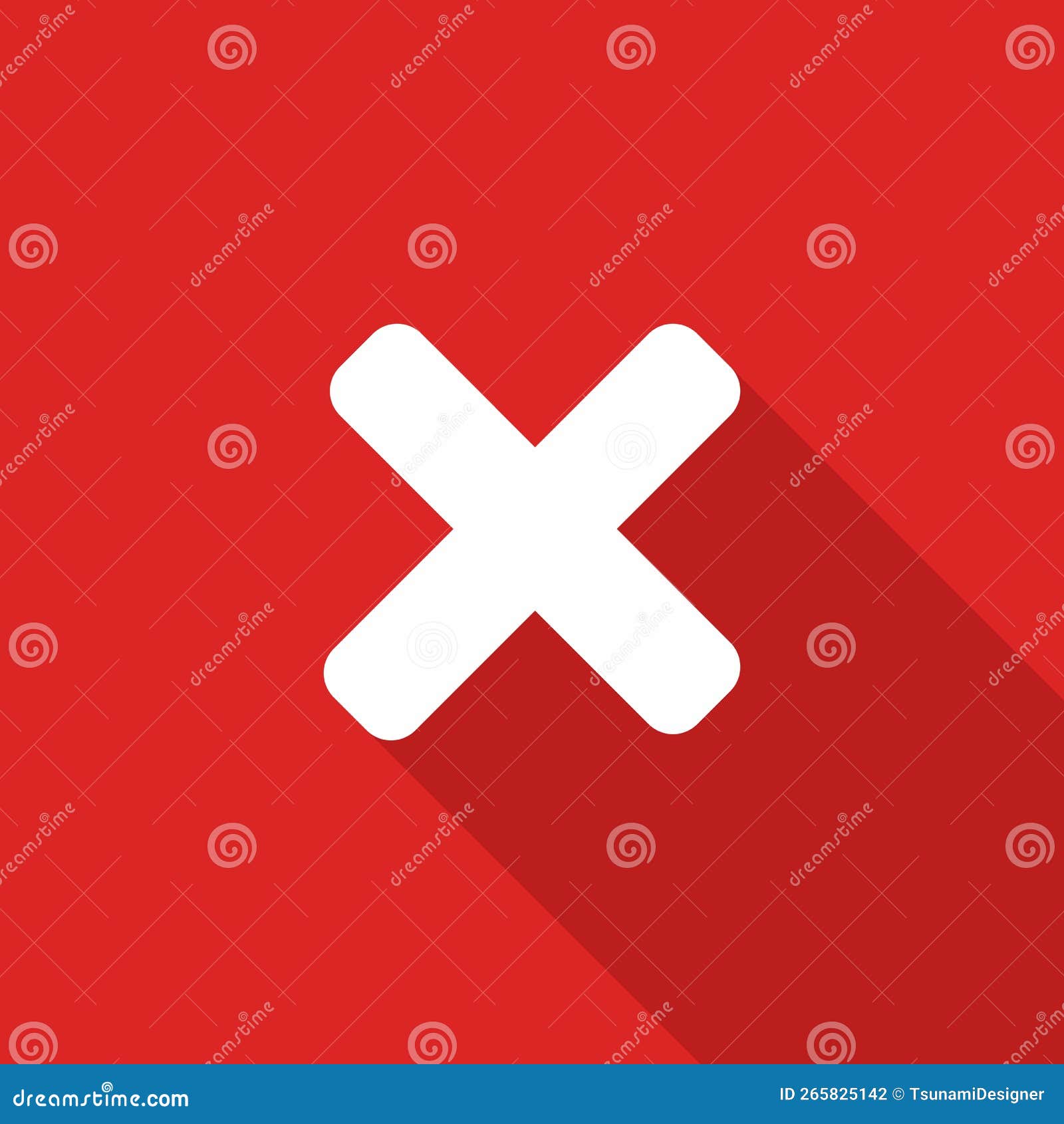 Wrong Marks, Cross Marks, Rejected, Disapproved, No, False, Not Ok ...