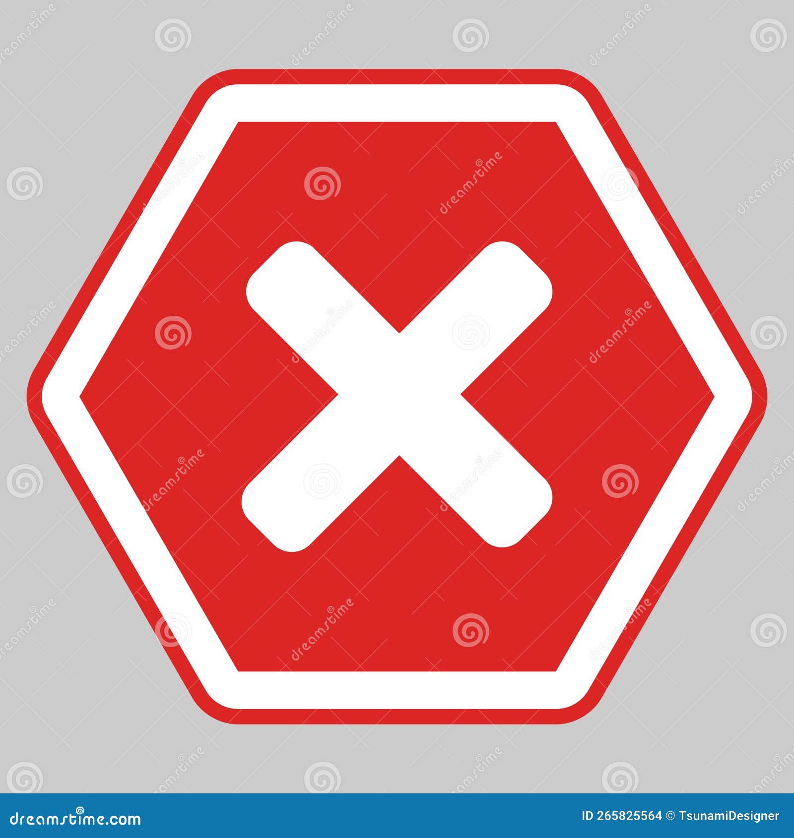 Wrong Marks, Cross Marks, Rejected, Disapproved, No, False, Not Ok ...