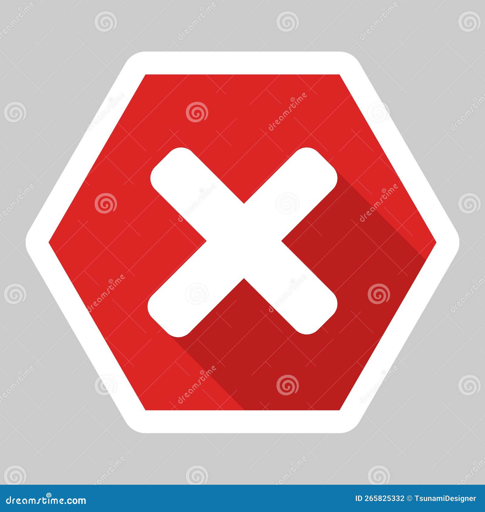 Wrong Marks, Cross Marks, Rejected, Disapproved, No, False, Not Ok ...