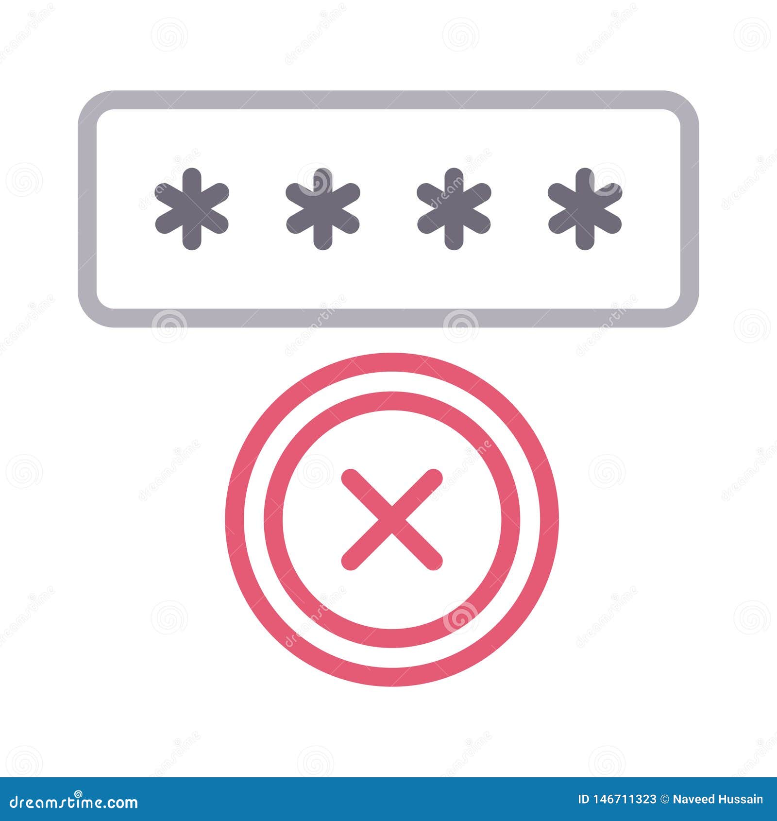 Wrong Line Icons, Signs, Vector Set, Linear Concept, Outline ...