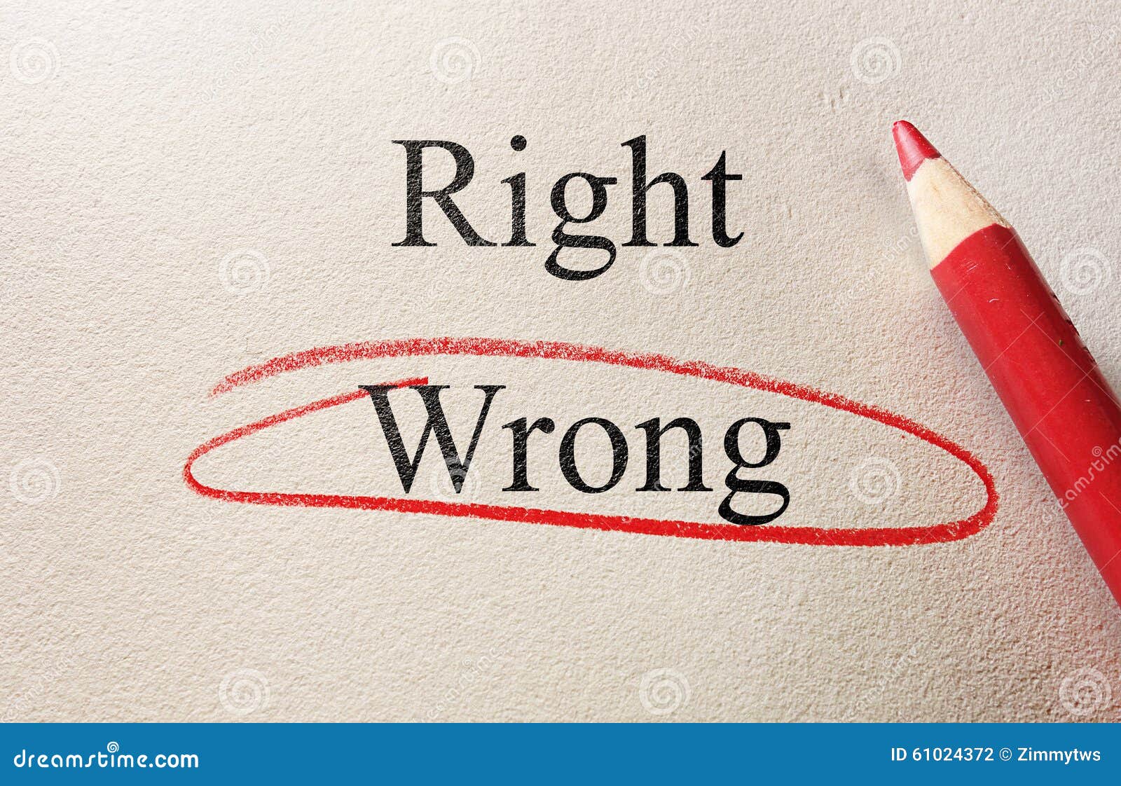 Wrong red circle stock photo. Image of circle, test, incorrect - 61024372