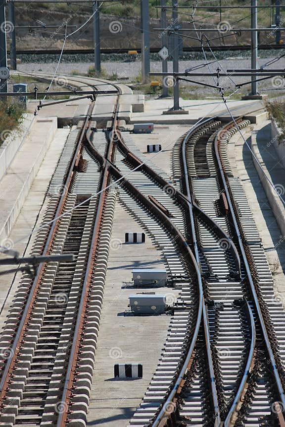 Wrong Track stock image. Image of pull, industry, forward - 13292061