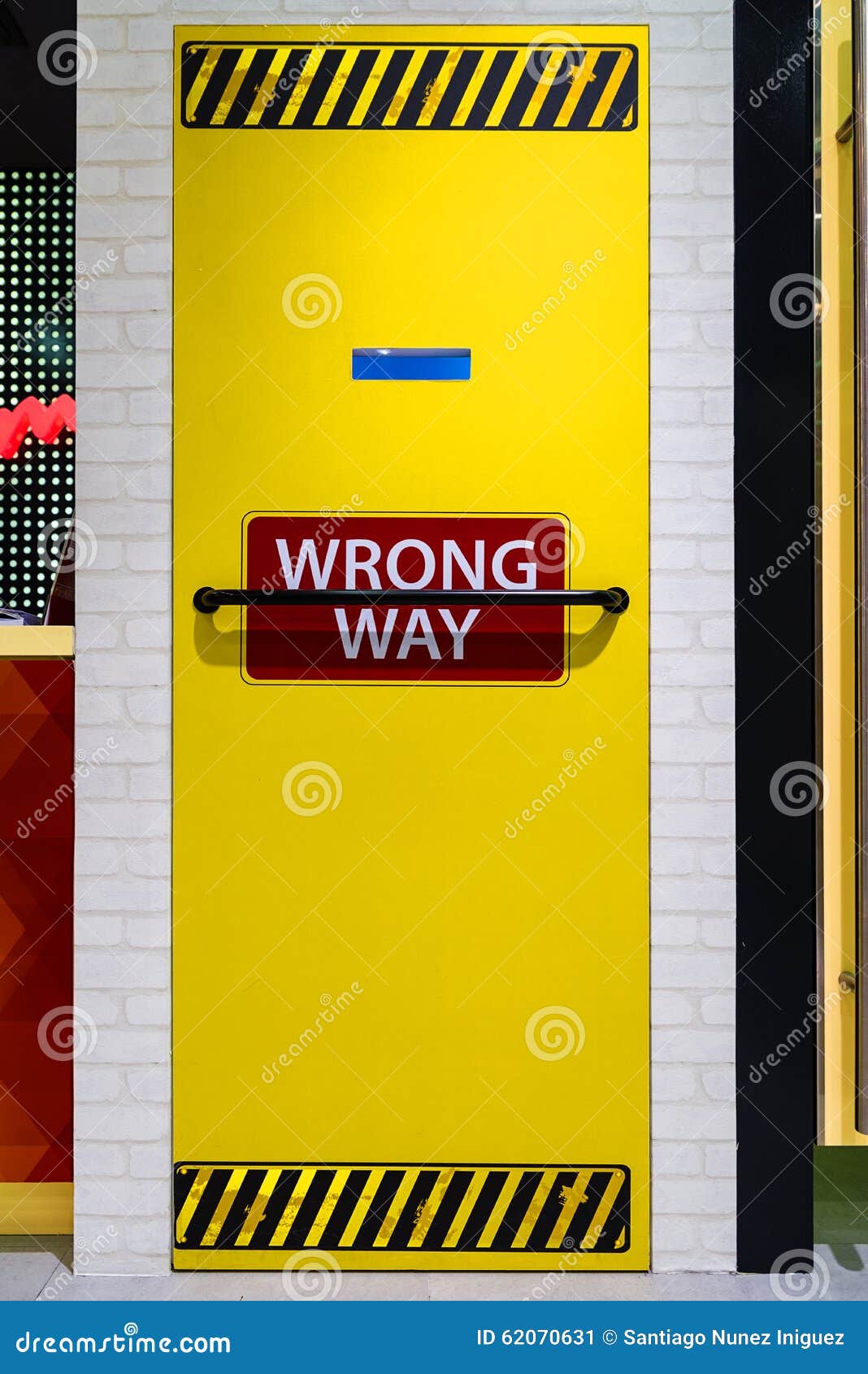 Wrong Way Door stock image. Image of wrong, door, exit - 62070631