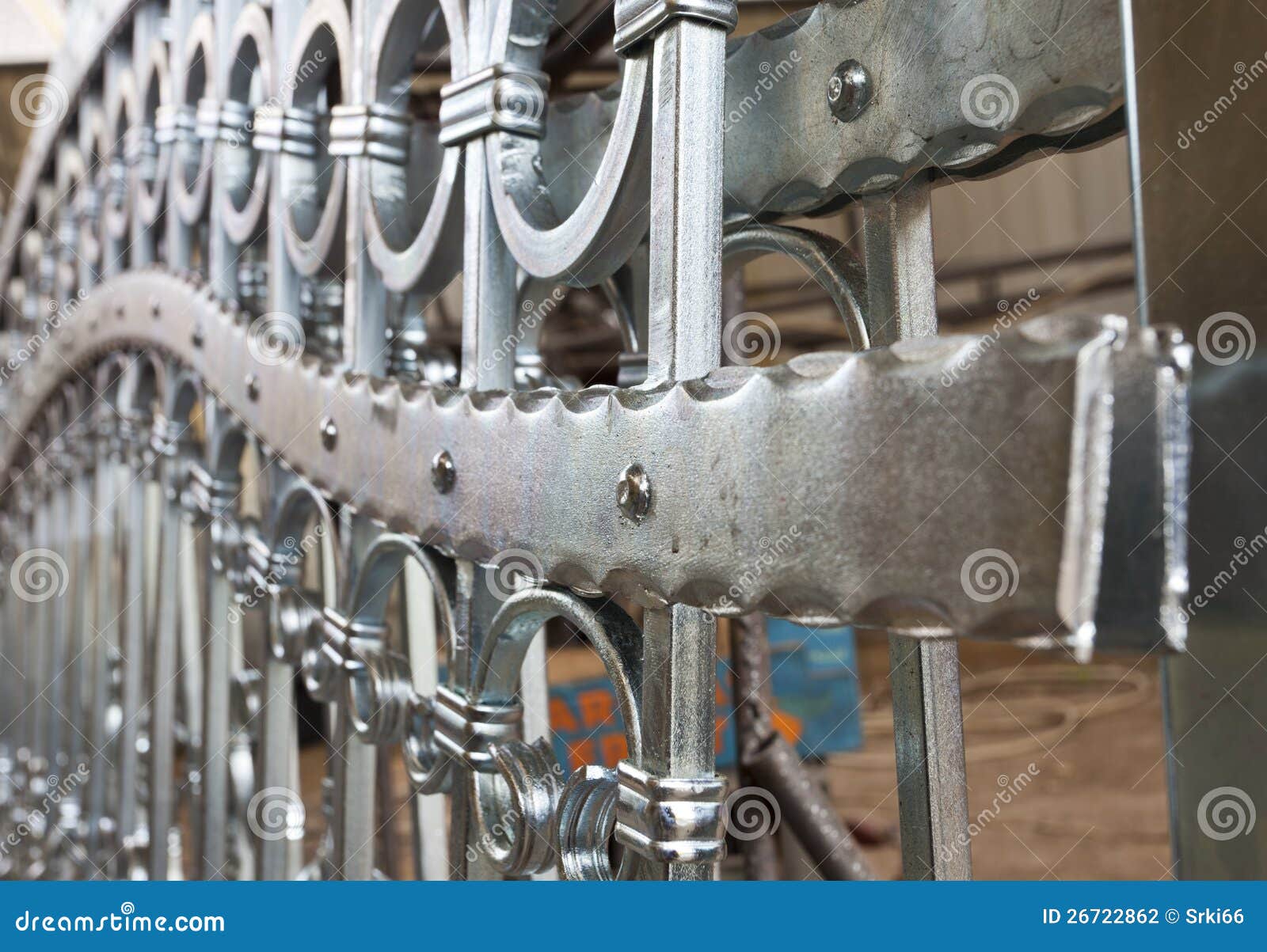 Wrought iron stock photo. Image of estate, castle, majestic - 26722862