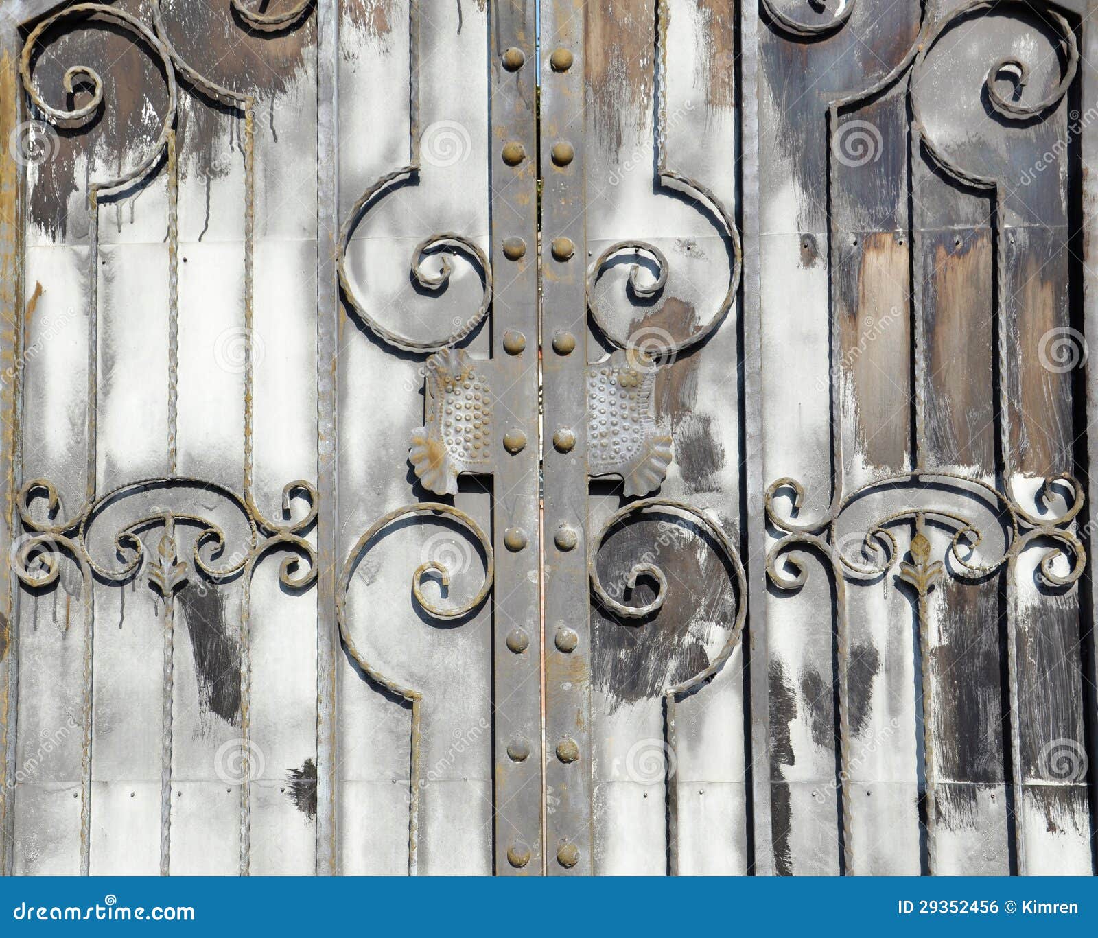 Wrought iron stock photo. Image of ancient, metalwork - 29352456