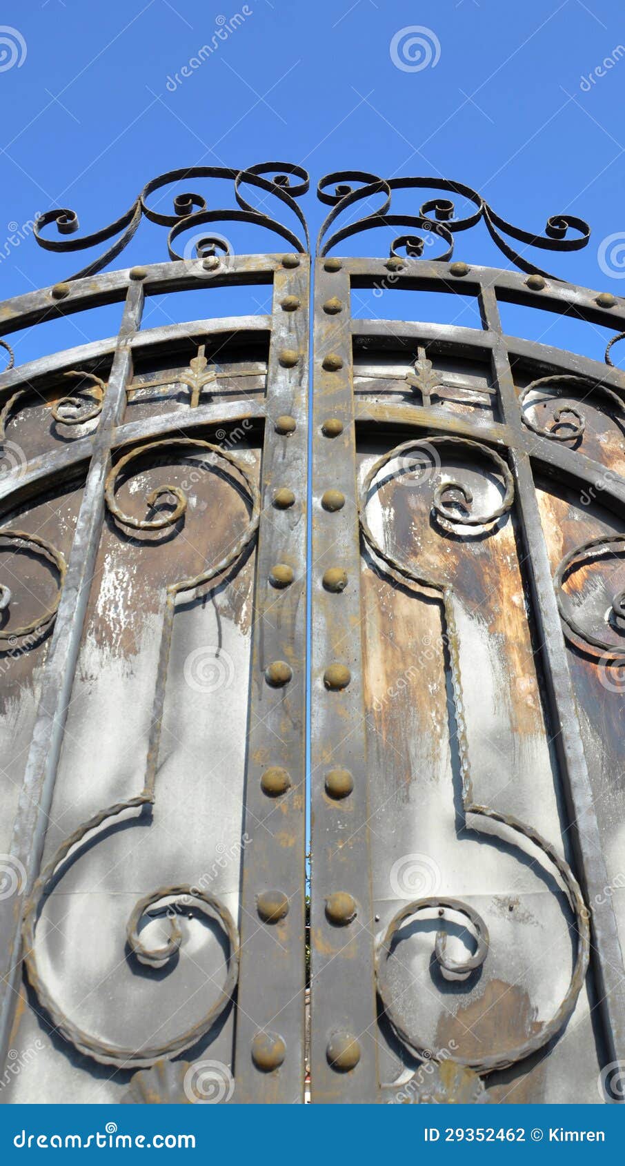 Wrought iron stock photo. Image of architectural, lock - 29352462