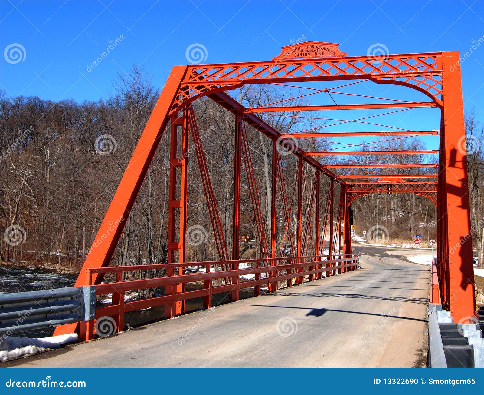Wrought iron bridge stock photo. Image of nature, wrought - 13322690