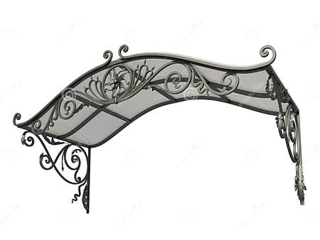 Wrought iron canopy stock photo. Illustration of iron - 29969502