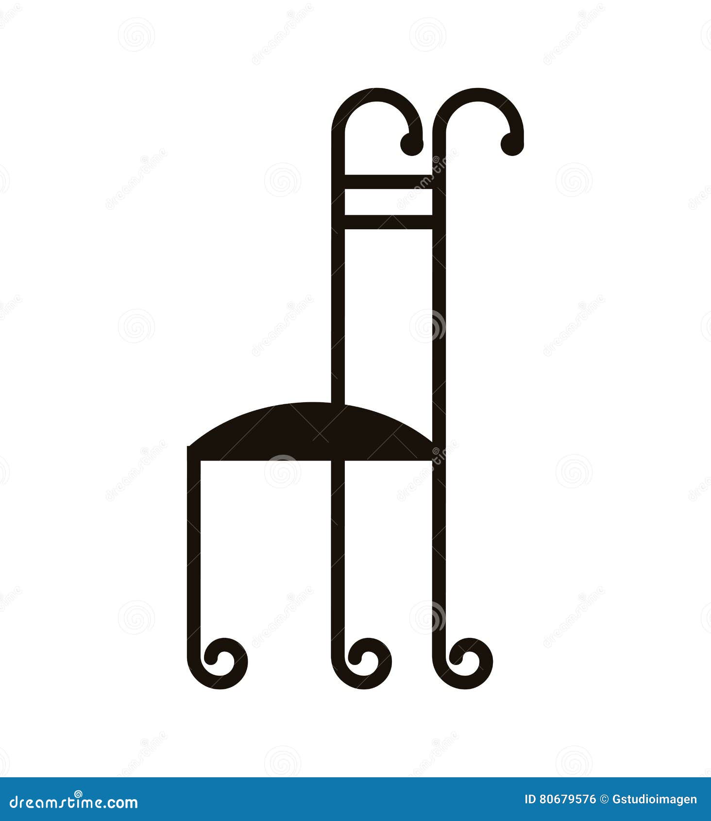 Wrought Iron Frame Isolated Icon Stock Vector - Illustration of border ...