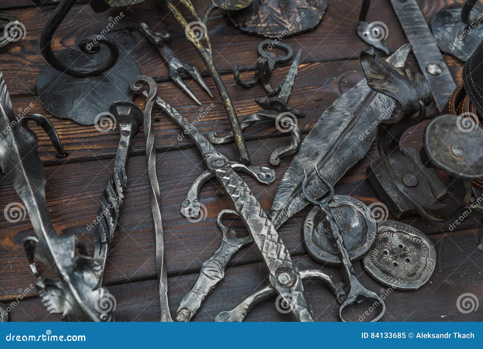 Wrought iron products stock image. Image of work, manual - 84133685