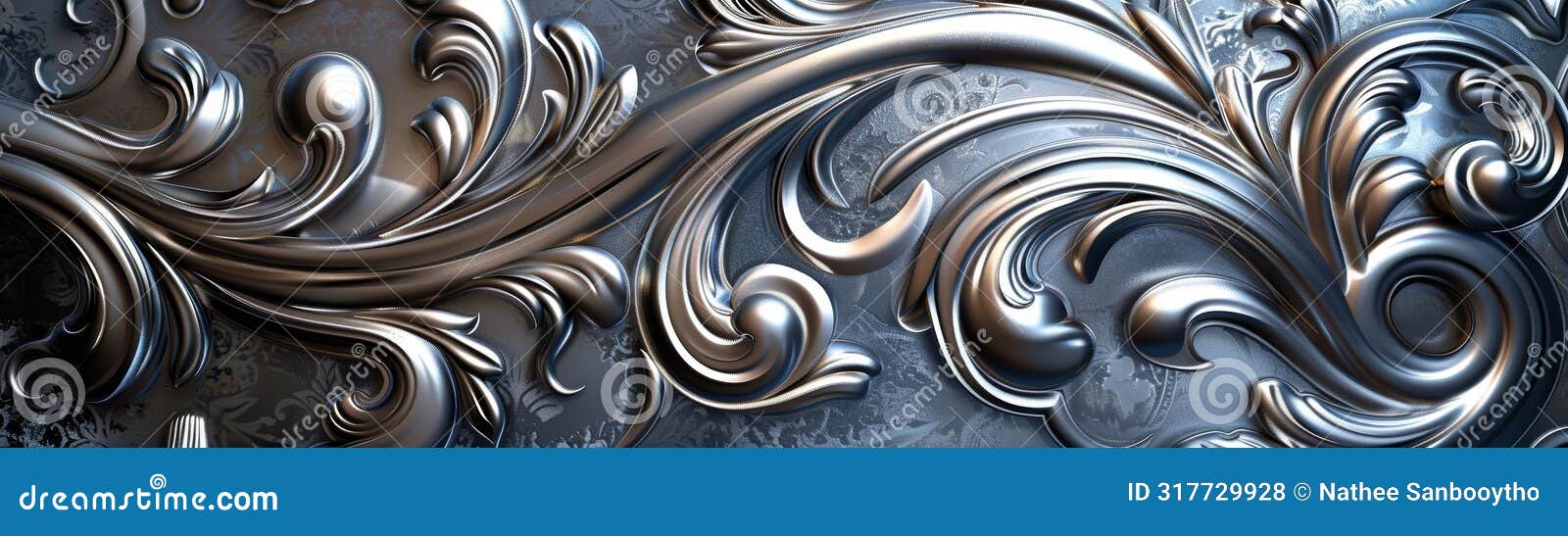 Wrought Iron Texture Background Stock Photo | CartoonDealer.com #317729928