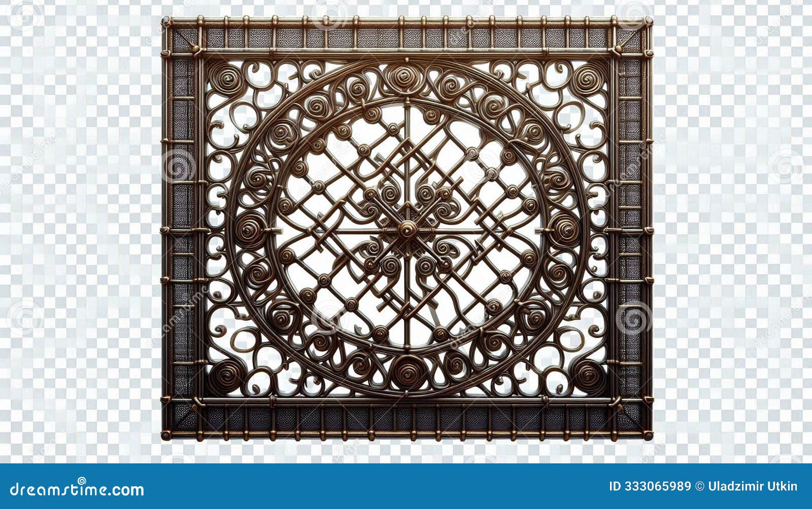 Ideas for a Beautiful and Secure Wrought Metal Window Grille in ...