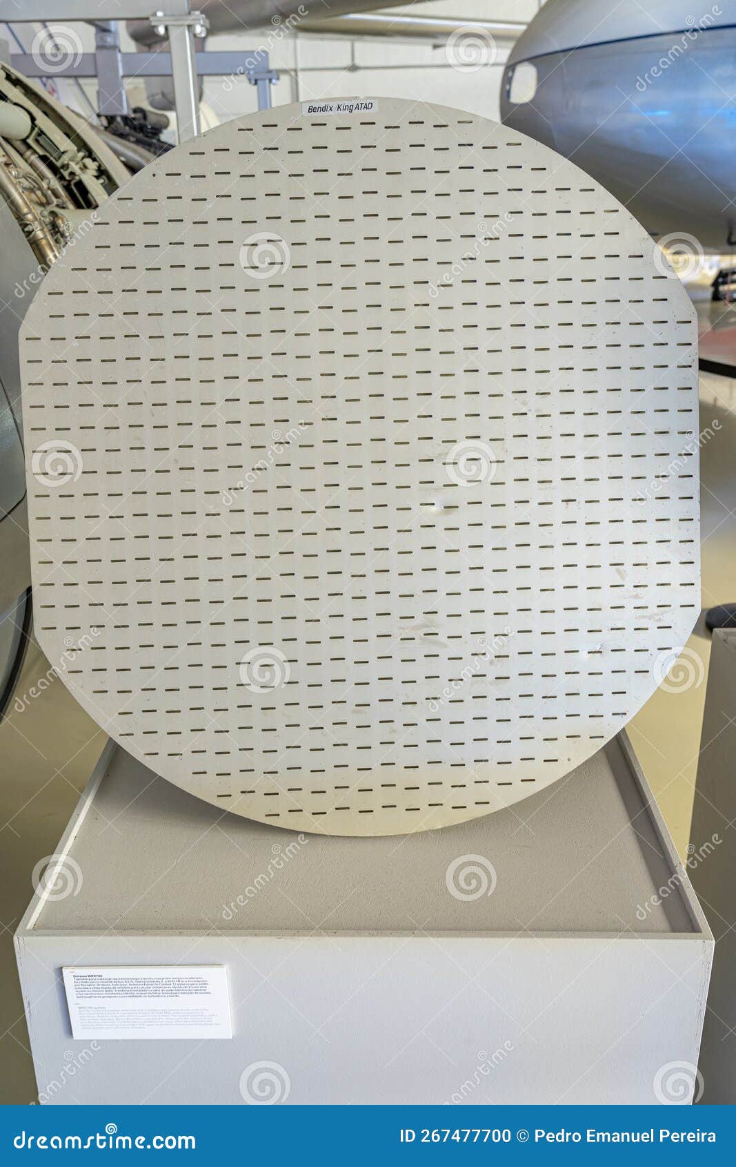 Radome, The Weather Proof White Spherical Radar On The Rooftop Of The ...