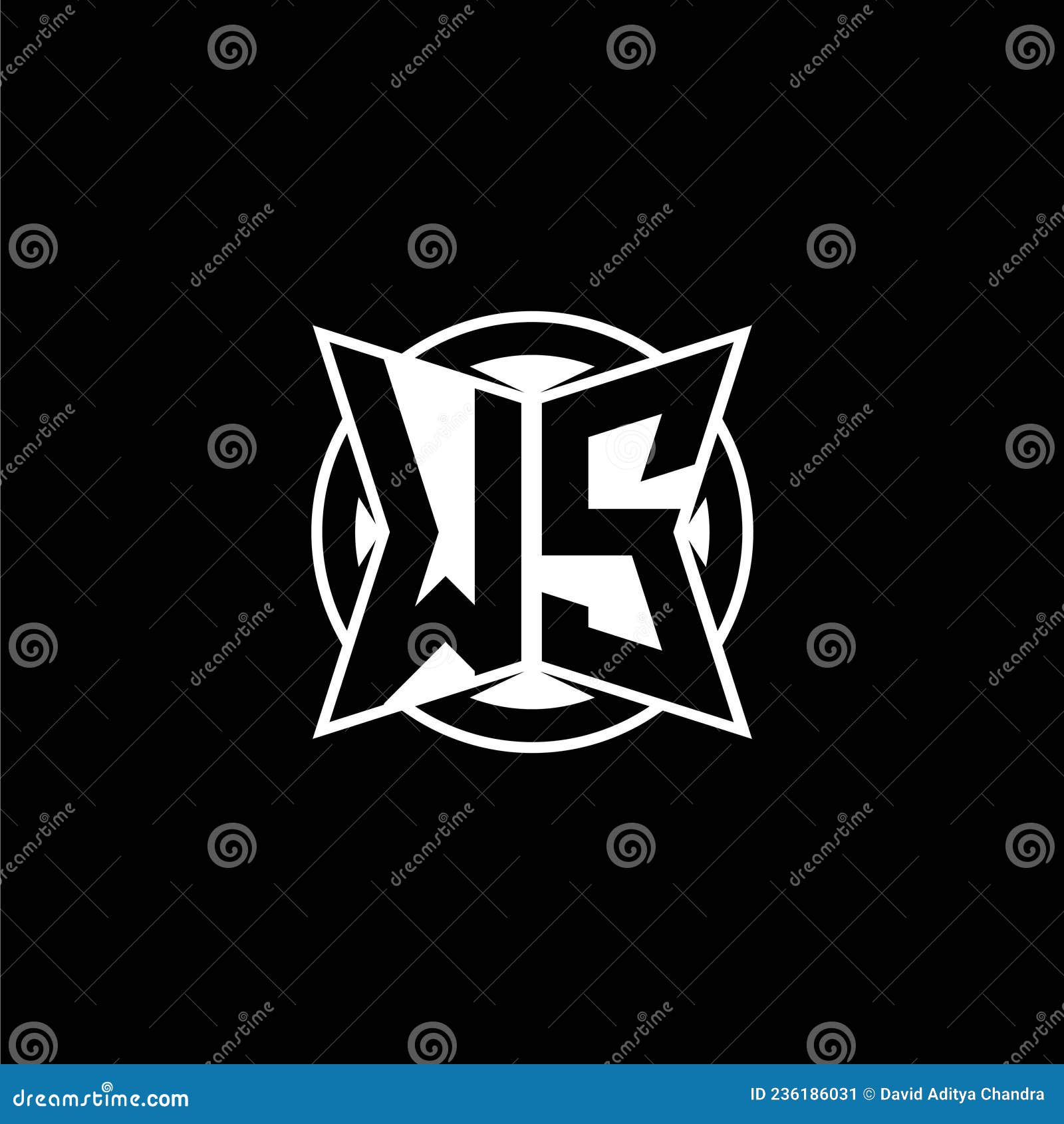 WS Logo Monogram Design Template Stock Vector - Illustration of ...