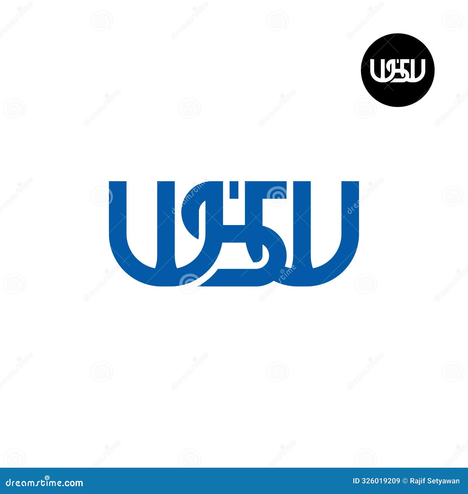 WSW Logo Letter Monogram Design Stock Vector - Illustration of logotype ...