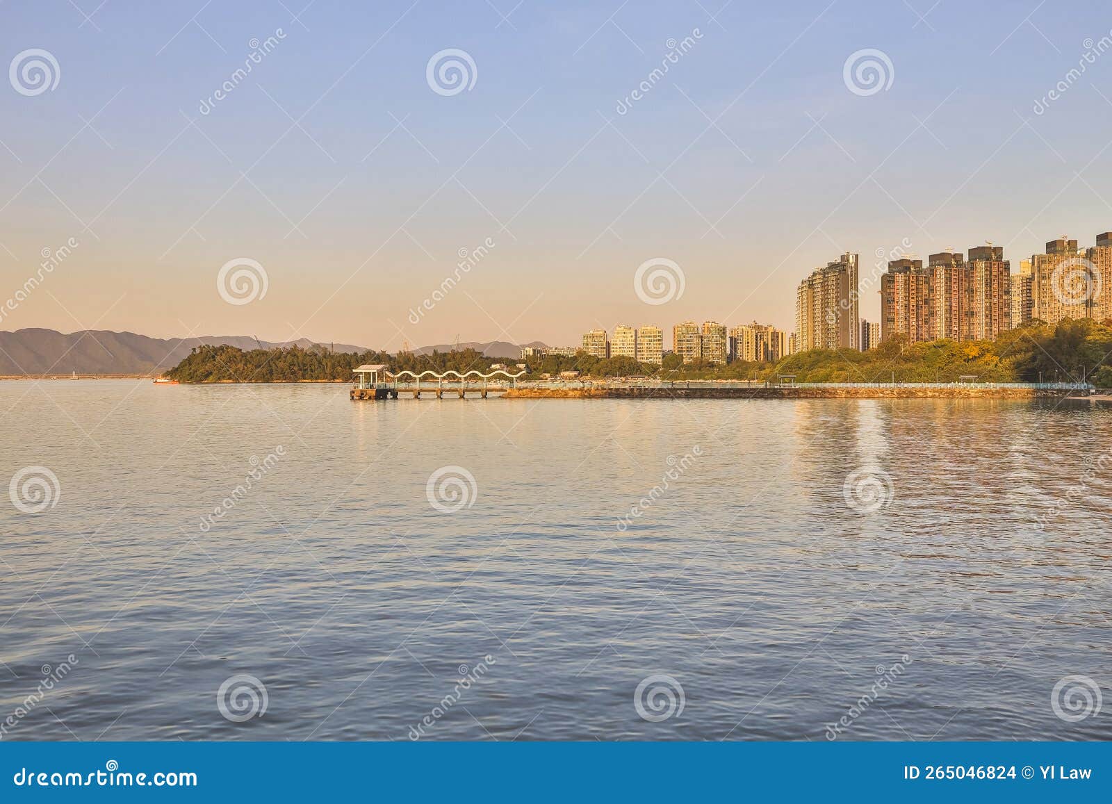 Wu Kai Sha Area with Modern Residential Building 23 Dec 2022 Stock ...
