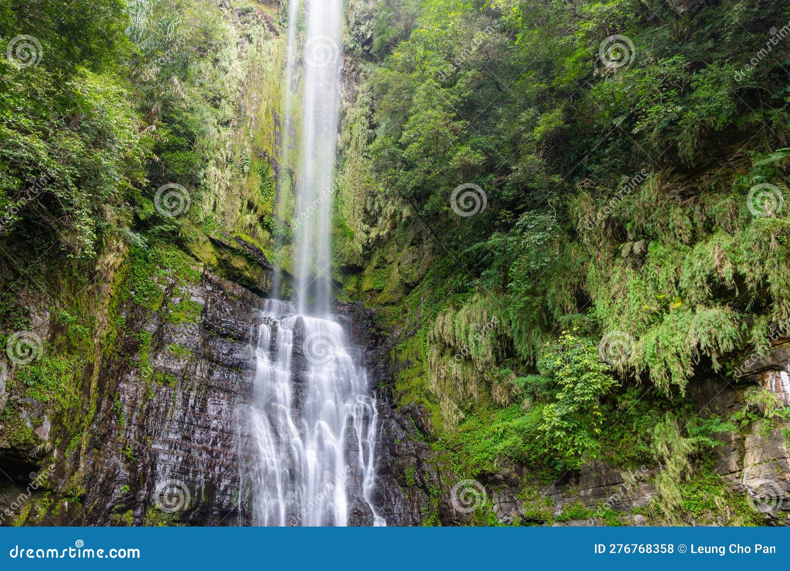 Wufengqi Waterfall in Yilan Stock Photo - Image of view, tree: 276768358