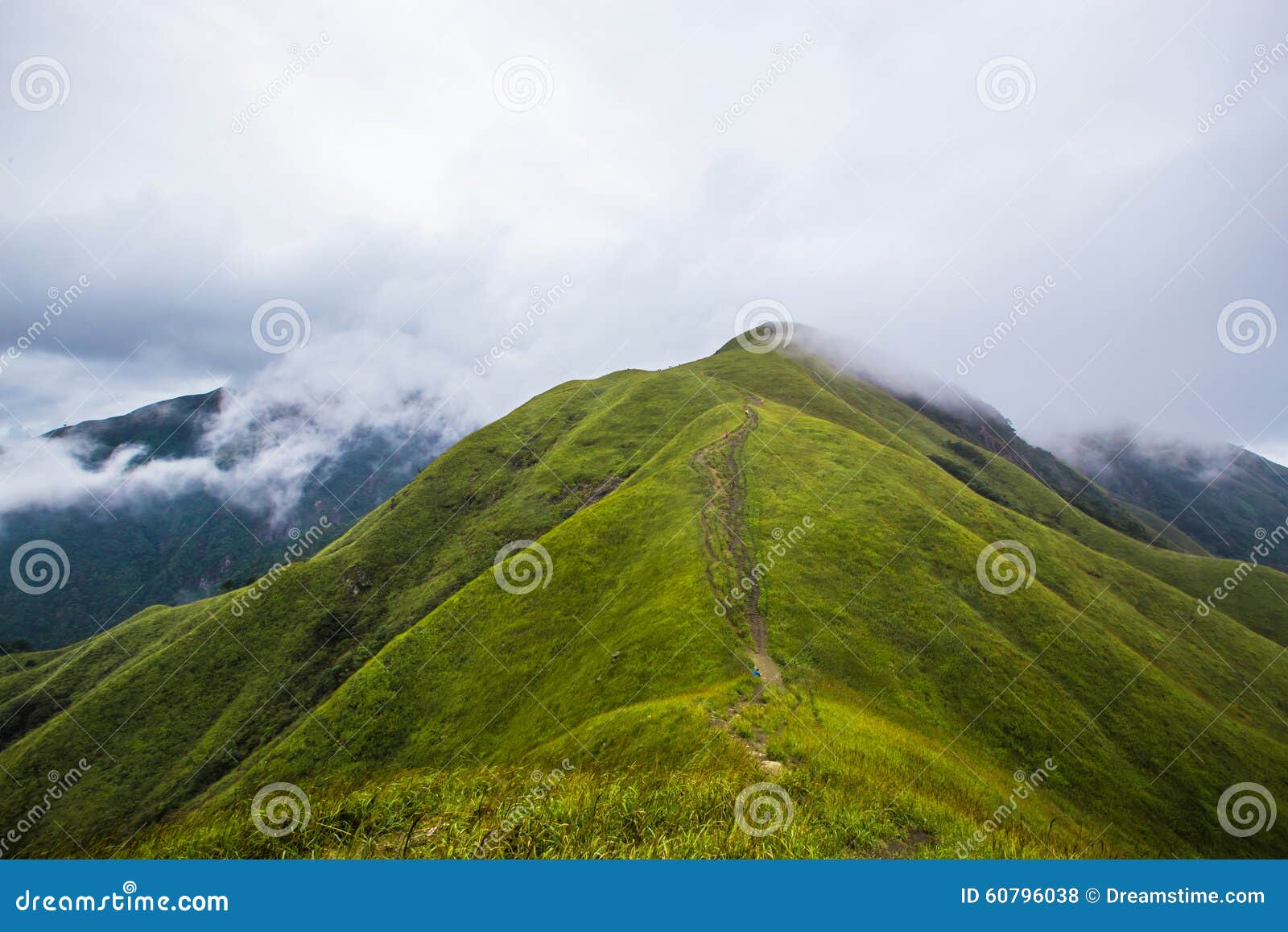 Wugong mountain stock photo. Image of landscape, green - 60796038