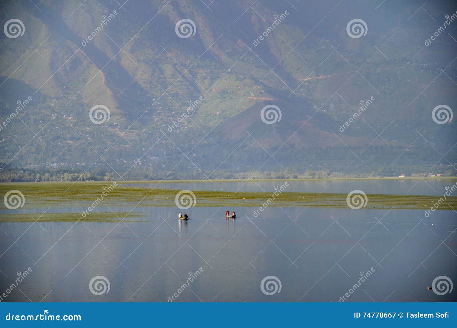 Wular Lake Kashmir stock image. Image of view, wular - 74778667