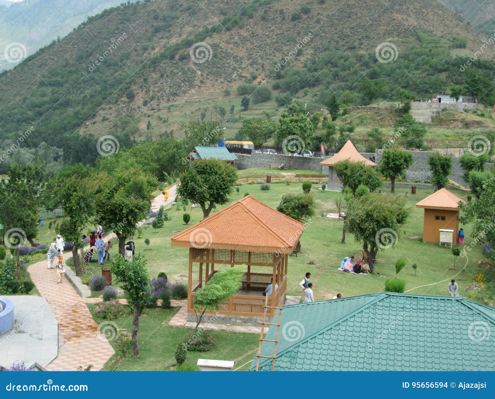 Wullar lake stock photo. Image of park, valley, lake - 95656594